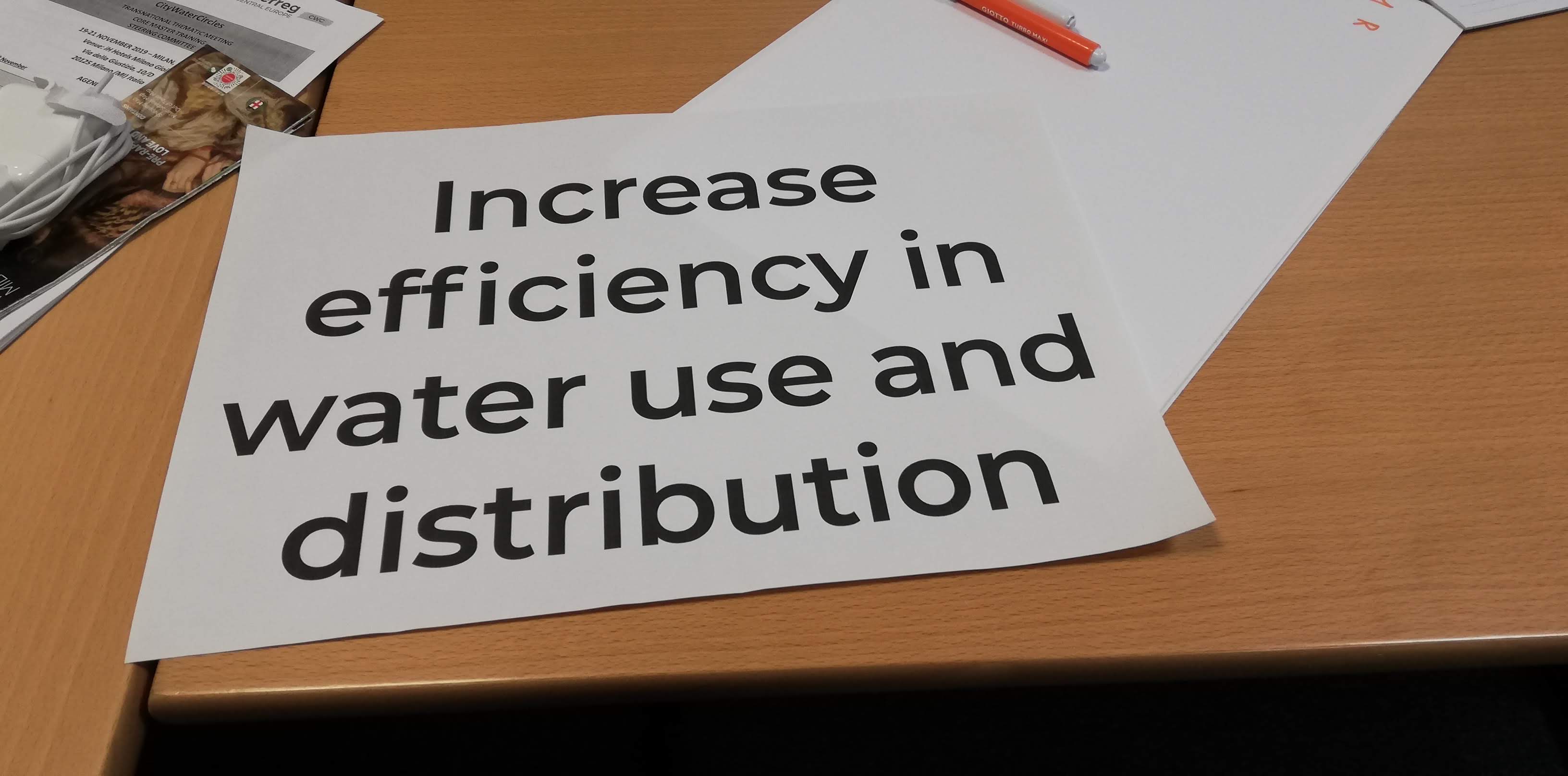 City Water Circles project - Interreg