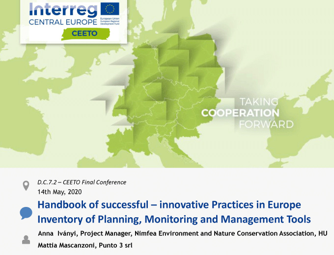 CEETO Final Conference on Sustainable Tourism - Interreg